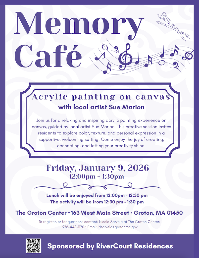 Memory Cafe | January 9, 2026 - Rivercourt Residences
